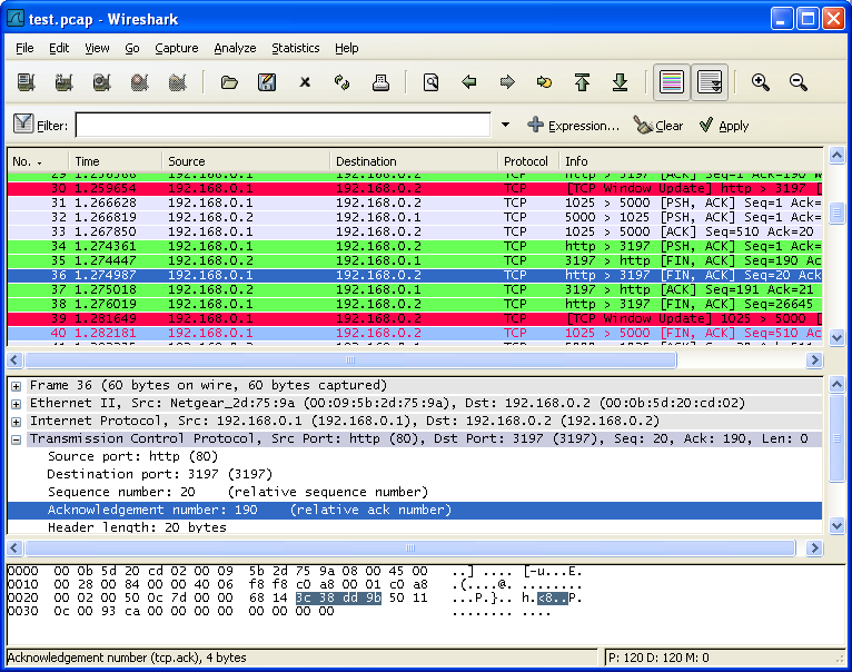 Wireshark File Extension